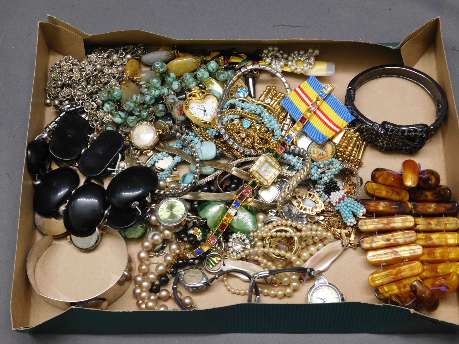 Collection of Vintage Jewelry Watches, Ivana Trump Watch, Etc