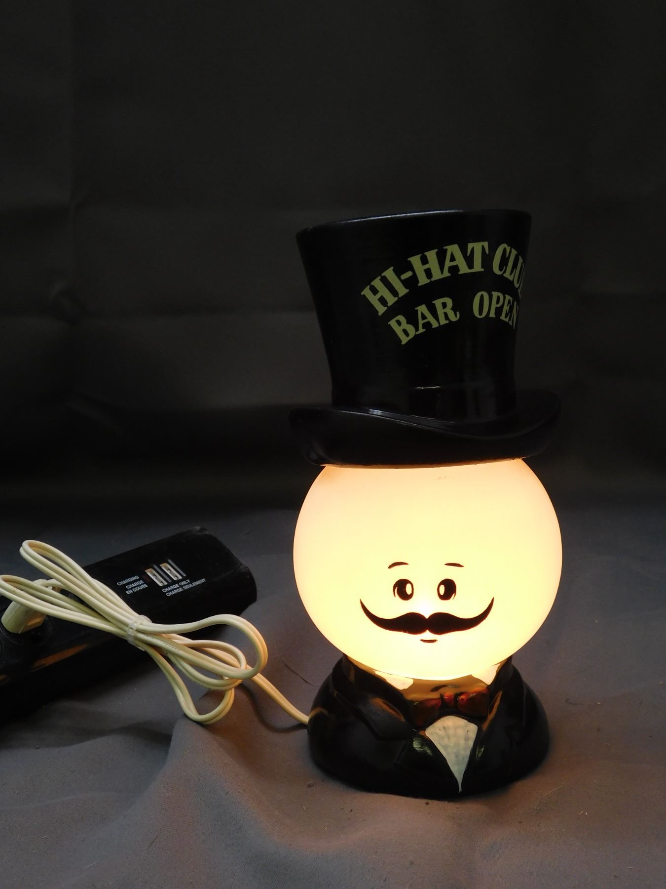 Hi-Hat Club Bar Lamp 9"