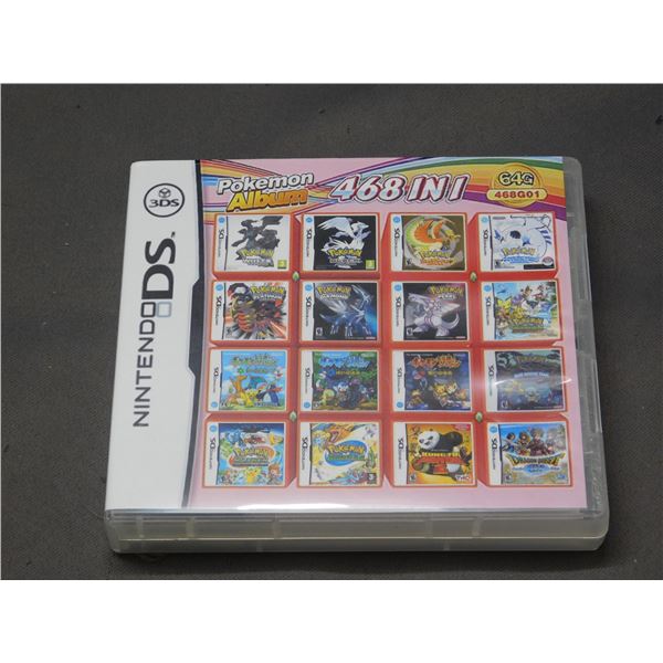 Nintendo DS 468 In 1 Bootleg Multi-Game Cartridge