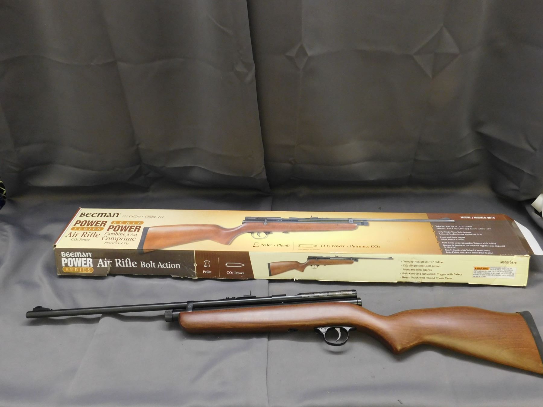 Beeman QB78 NEW Air Rifle Bolt Action CO2 Gun