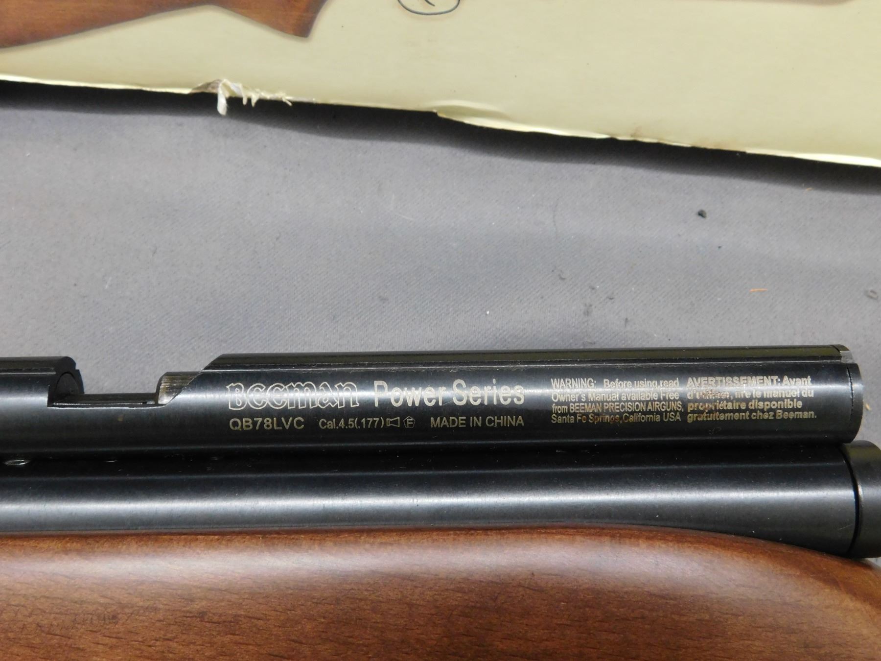 Beeman QB78 NEW Air Rifle Bolt Action CO2 Gun