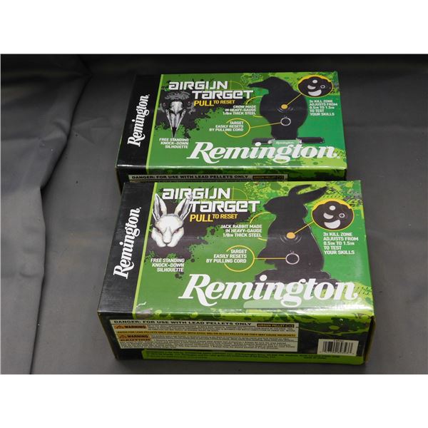 Knock Down Targets Remington Airgun Crow and Jack Rabbit