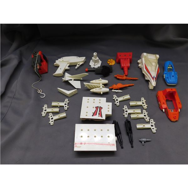Assorted Vintage Micronauts Parts