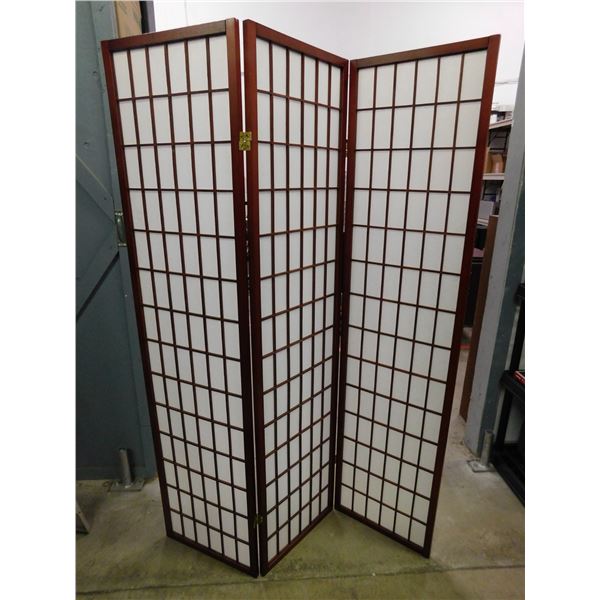 Asian Style Screen Room Divider Shoji Privacy Screen