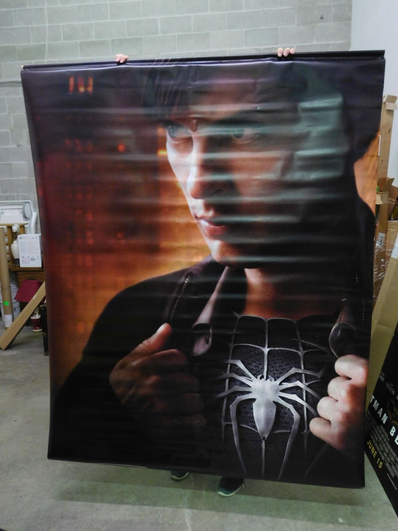 4pc Movie Theatre Vinyl Spider-man 3, Xmen 3, Spider-Man 3 Cardboard ...