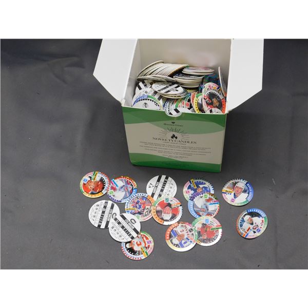 Box of Season 93-94 1994 Pogs NHL WPF Hockey