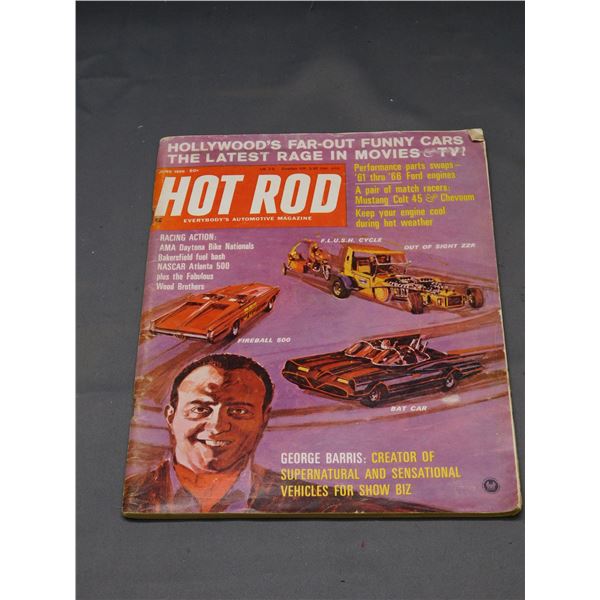 Hot Rod Everybody's Automotive Magazine JUN 1966 Issue George Barris Batmobile