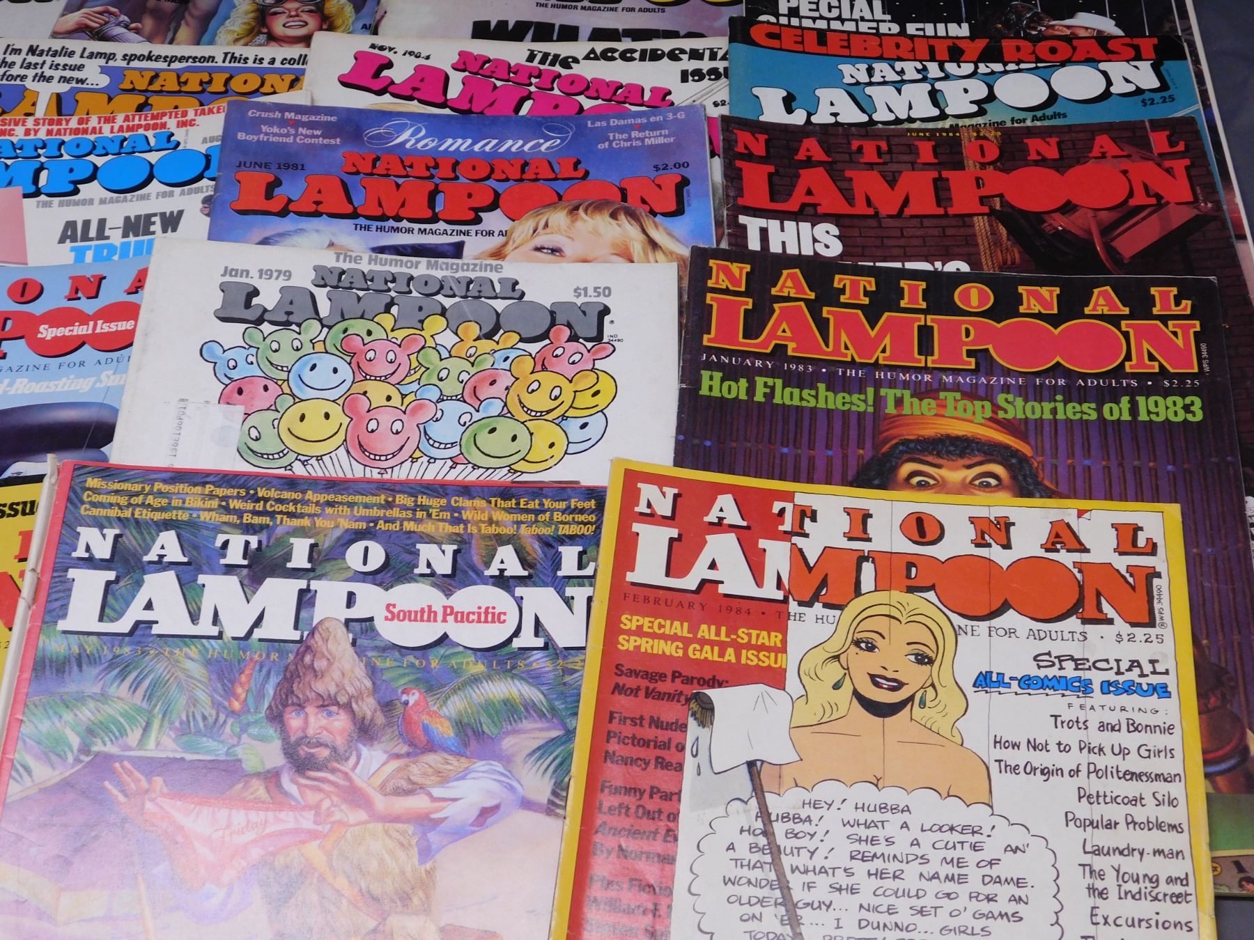 25 Vintage National Lampoon Adult Humour Magazine 1970s 80s