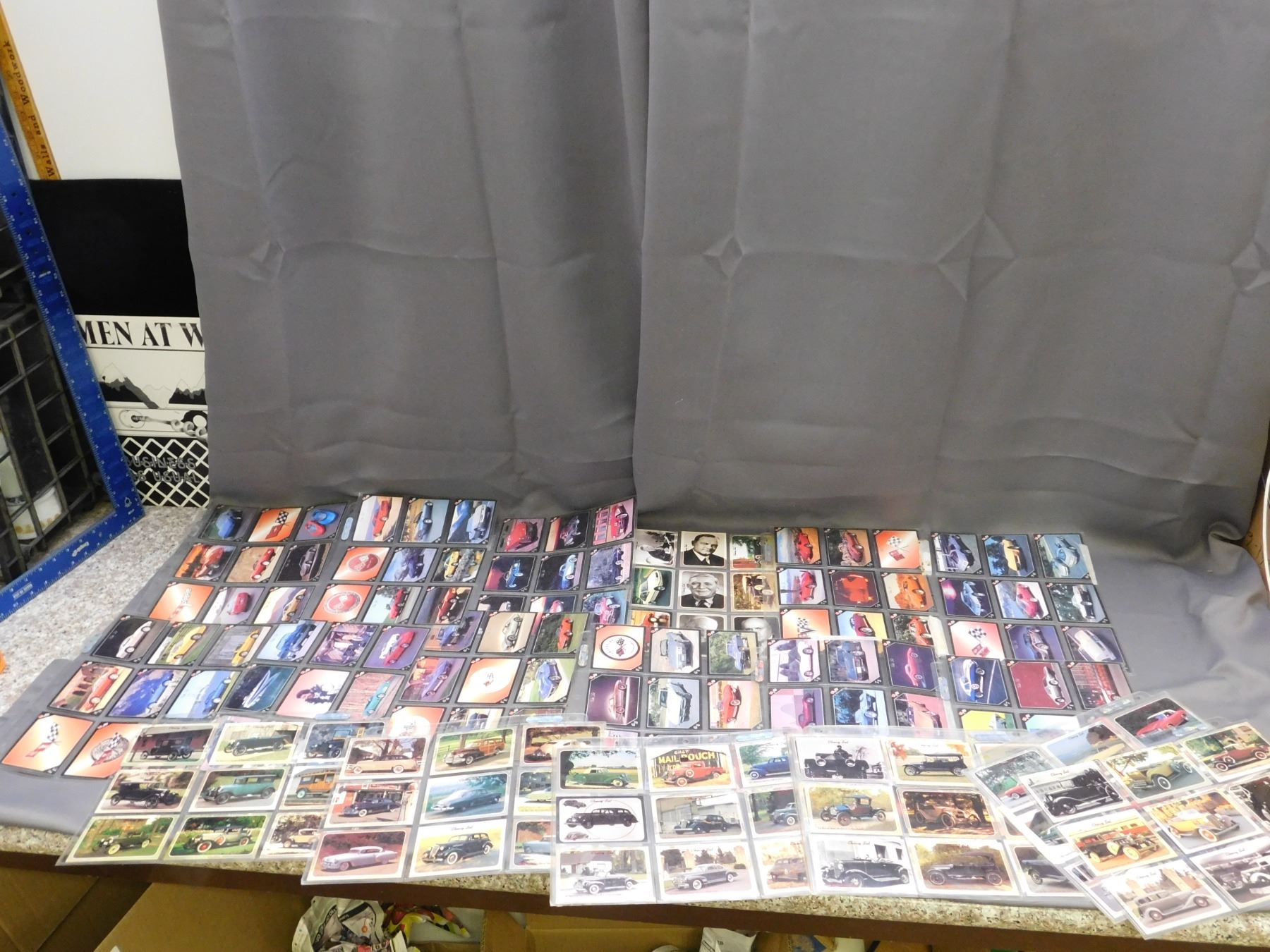 Over 180 Classic Cars Cards, Corvette, Chevy, Vette