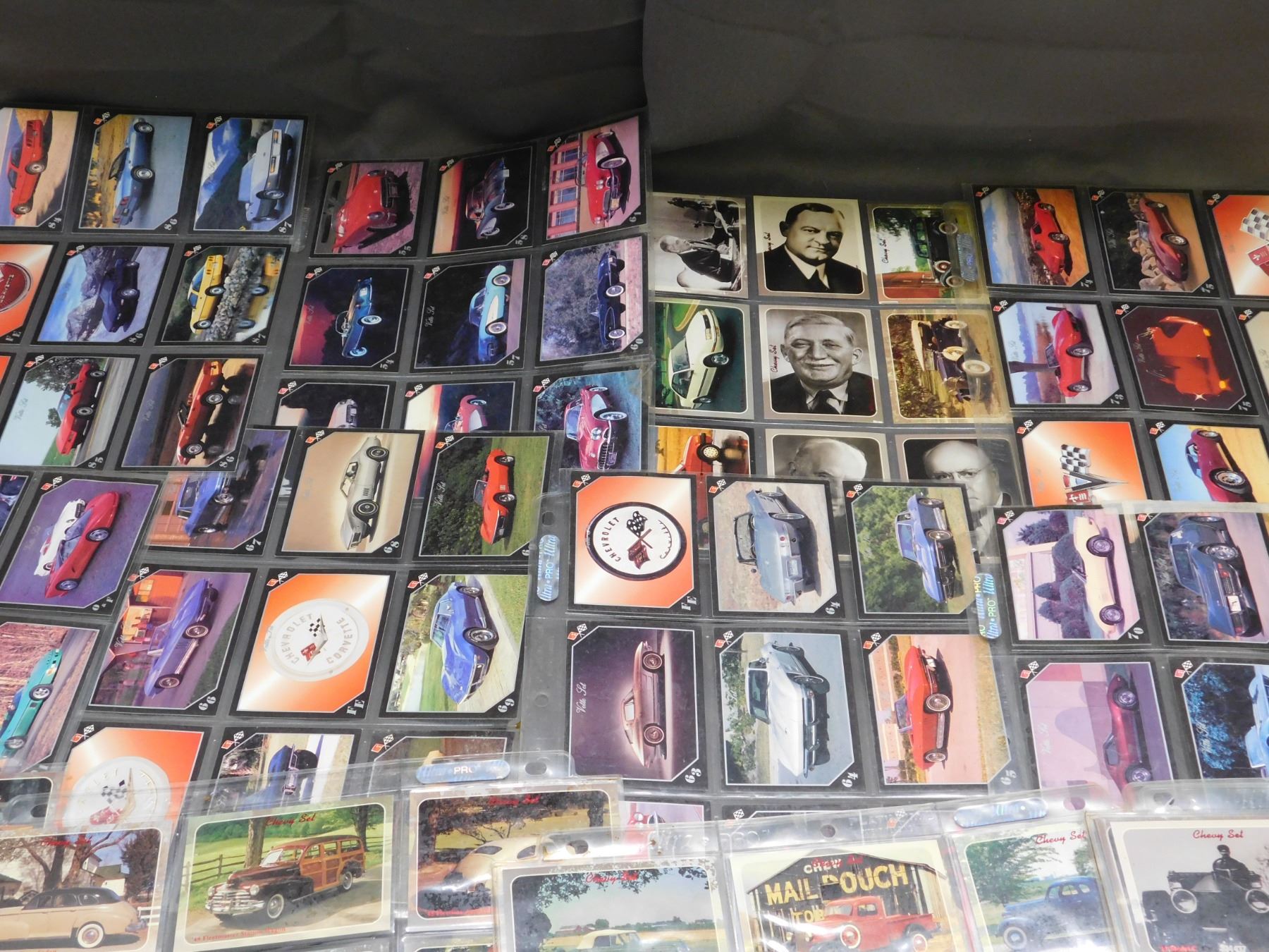Over 180 Classic Cars Cards, Corvette, Chevy, Vette