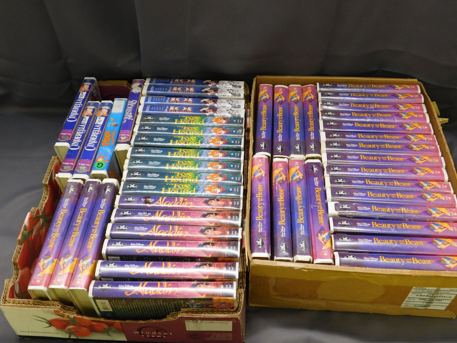 48 Lot Disney VHS Tapes Excellent Used Condition LOTS OF DUPLICATES ...