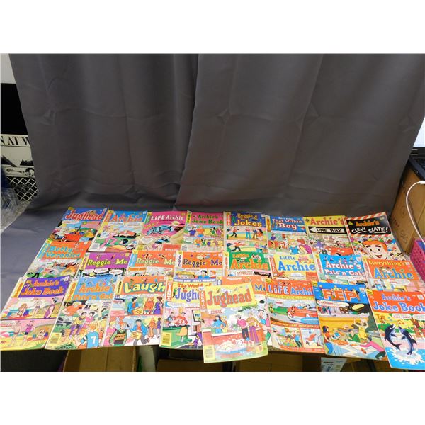25 Vintage Archie Series Comics 12c to 39c