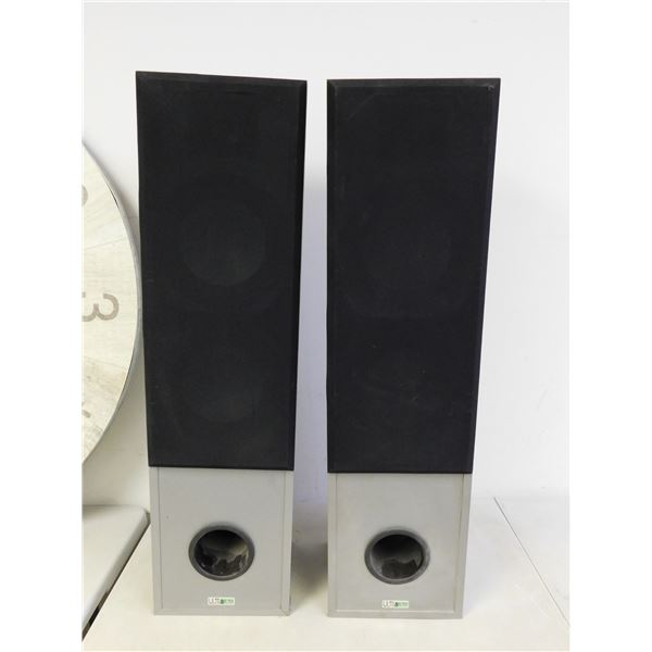 Ultra Linear Floor Speakers ULH28B/ULH28S