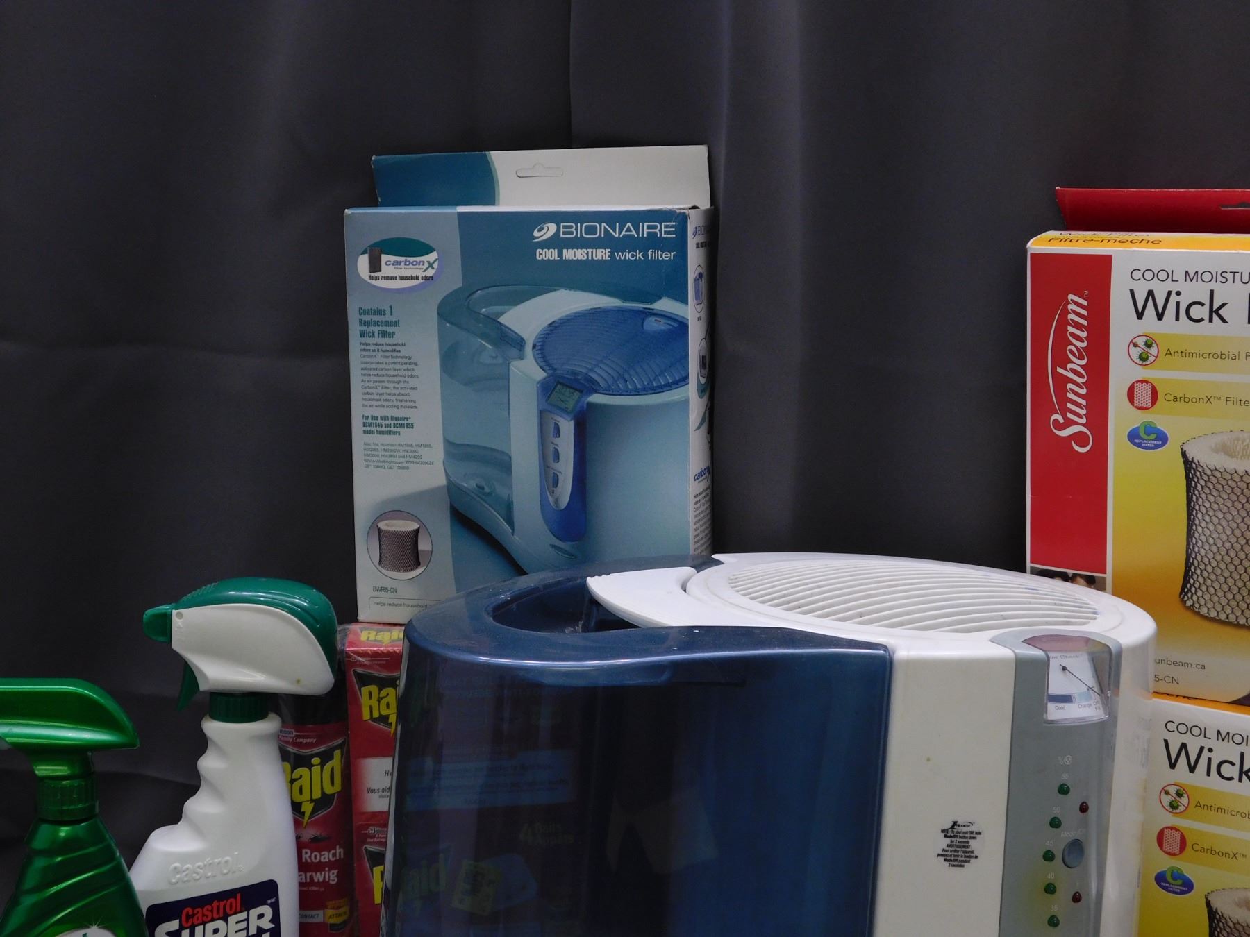 Bionaire Cool Moisture Humidifier with Extra Filter, + 2 Extra Filters ...