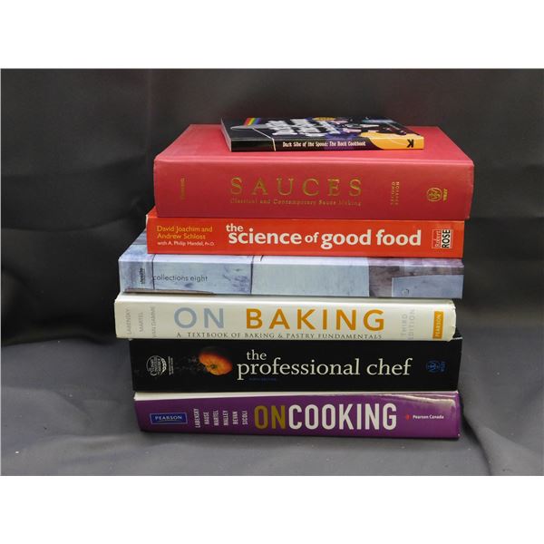Lot of 7 Cookbooks Hardcover Large Size
