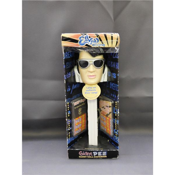 Elvis 1970s Giant PEZ Candy Roll Dispenser in Box