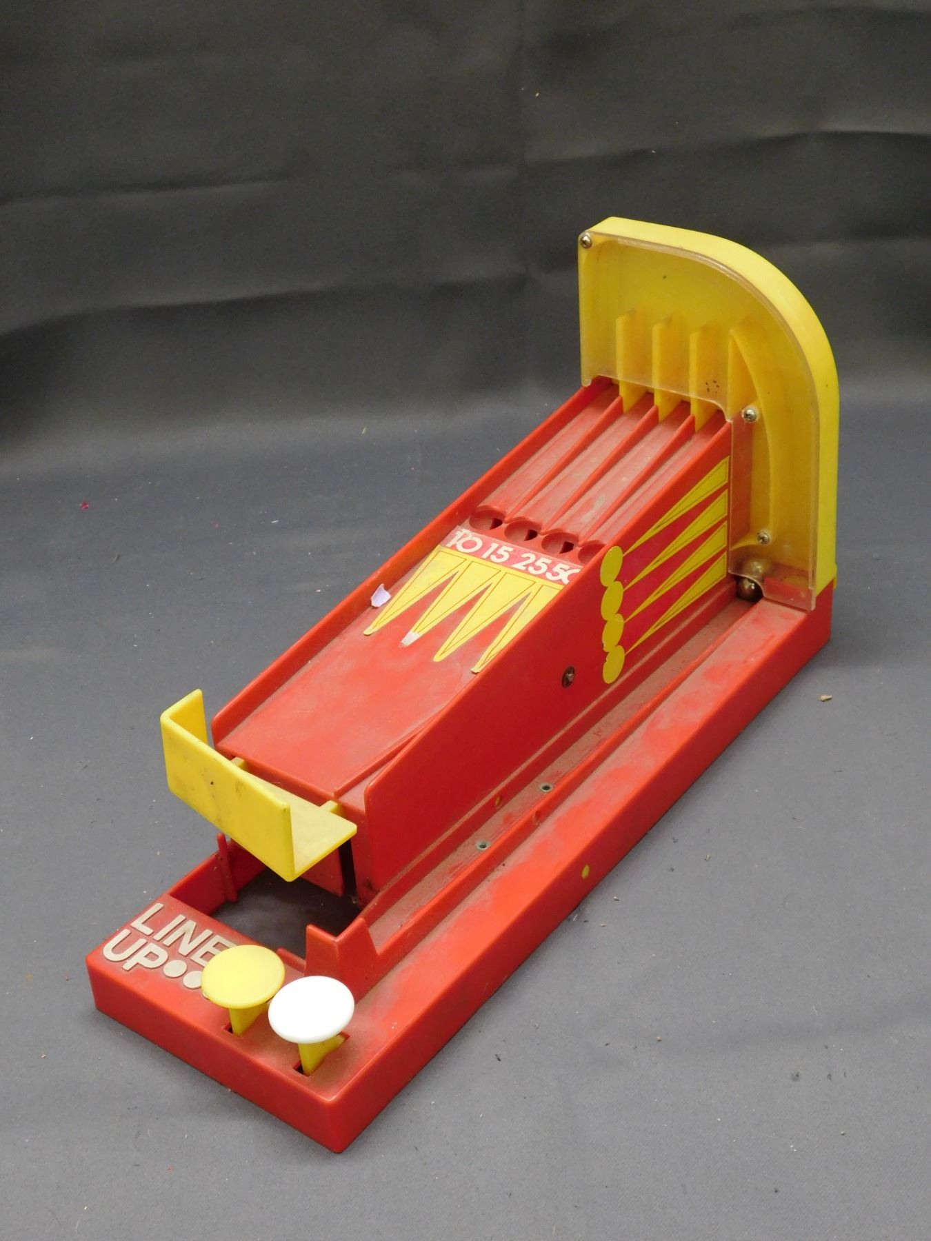 Vintage Plastic Pinball Line Up Shot Game by MARX