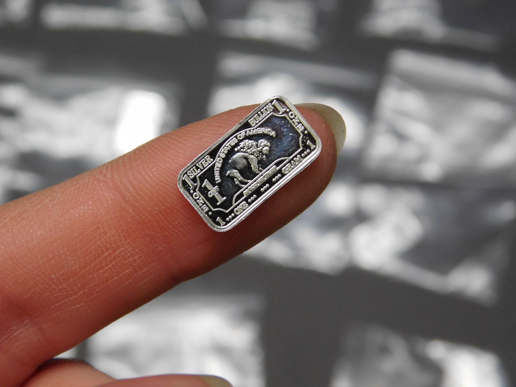 Lot of 18 Silver Gram Tokens Fine Silver .999