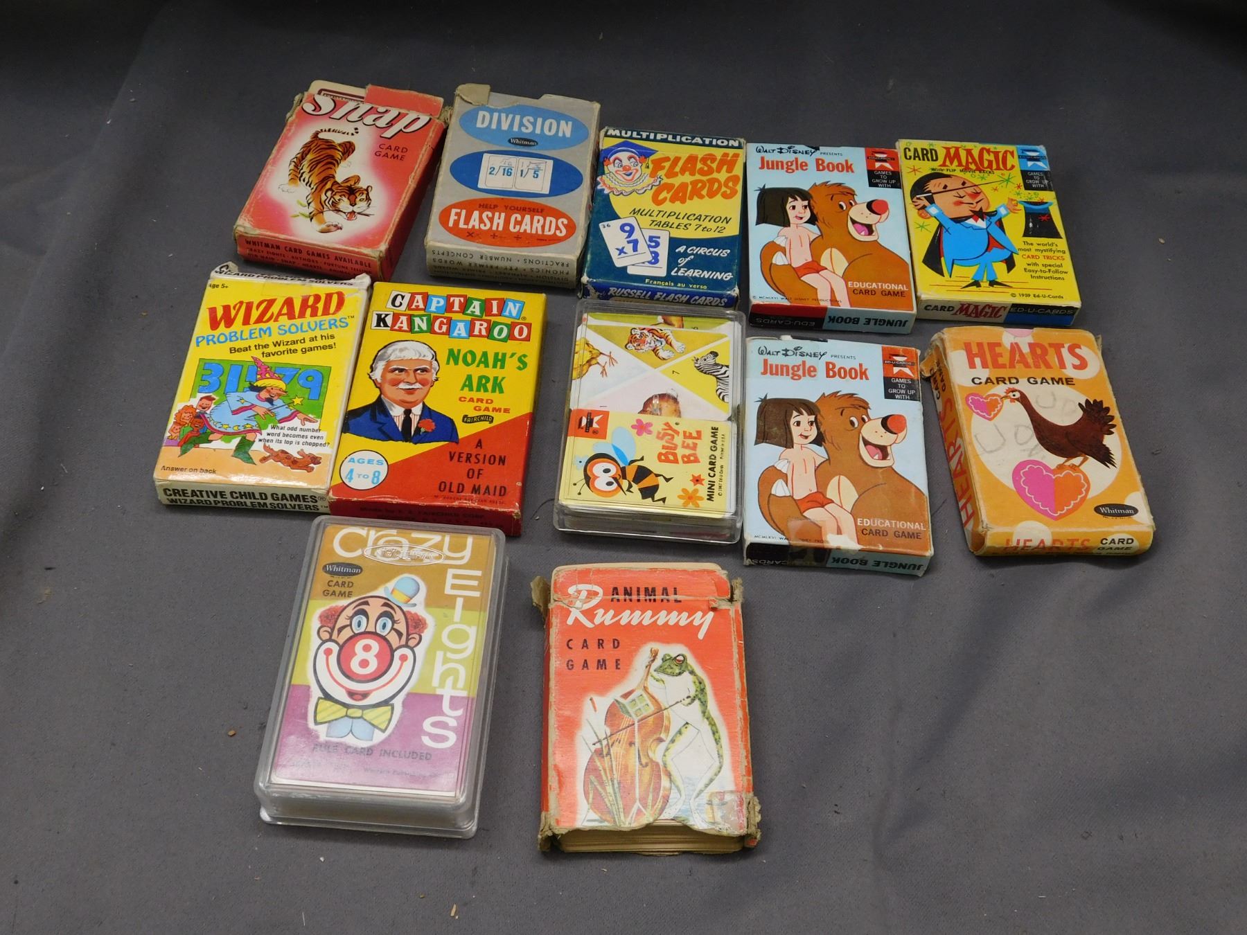 1960s Children's Edu-Cards Whitman