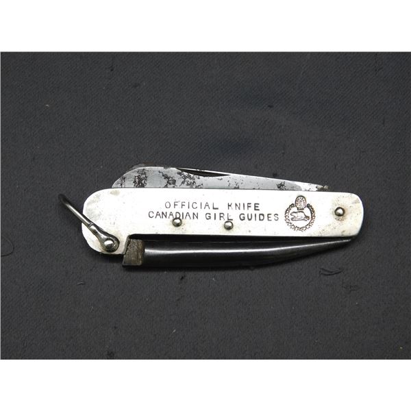 Vintage Official Canadian Girl Guides Knife X Johnson Maker