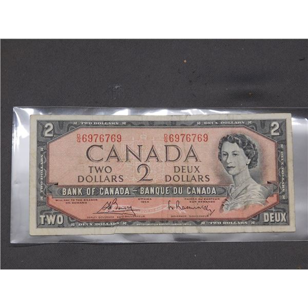 1954 Radar Type 3 Number Canada Banknote