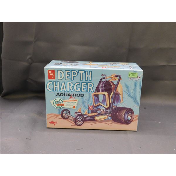 amt Depth Charger Aqua-Rod SEALED Model Kit Retro Deluxe Edition 1/25 Scale
