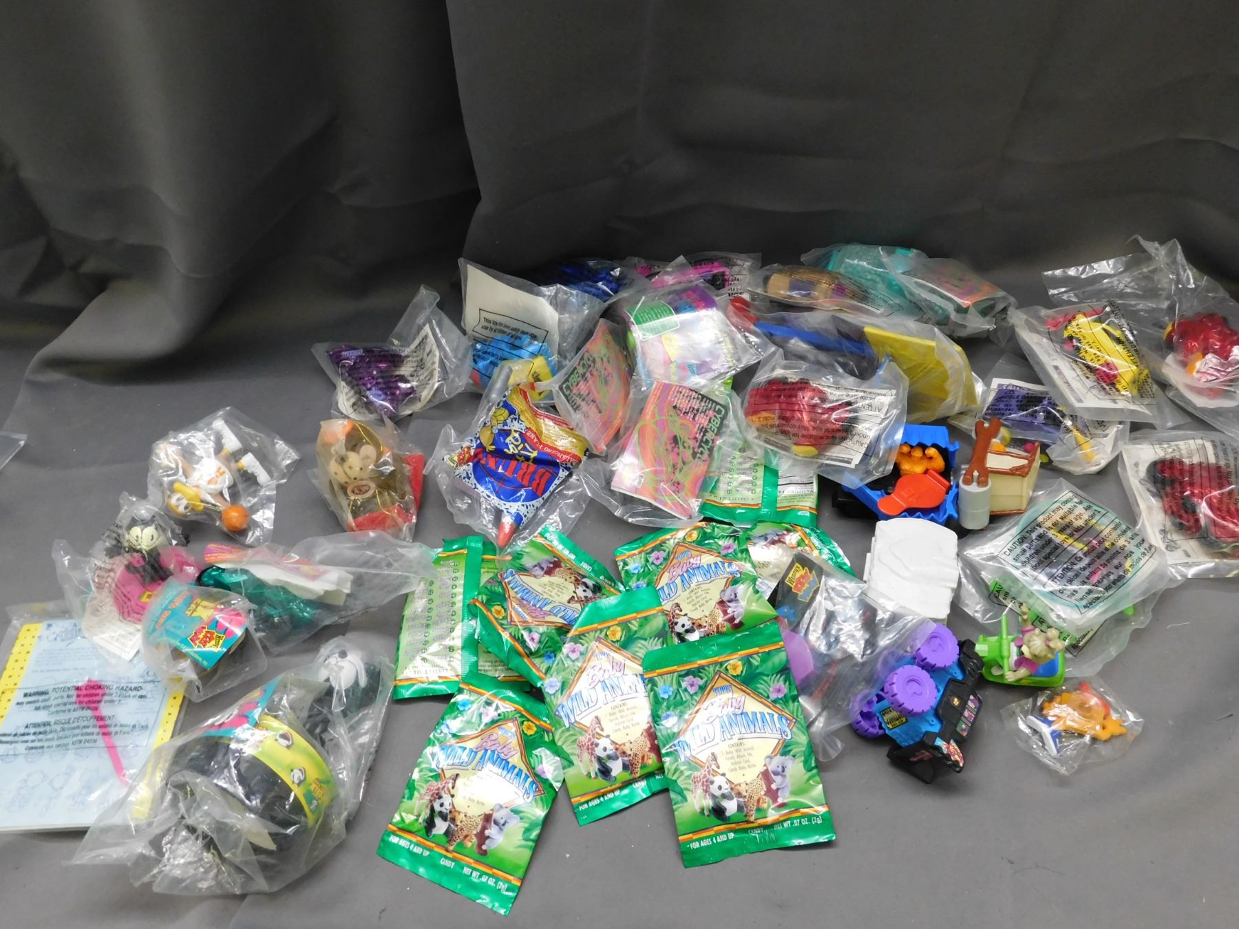 Bundle of Fast Food Premiums Felix The Cat, Baby Wild Animals ...