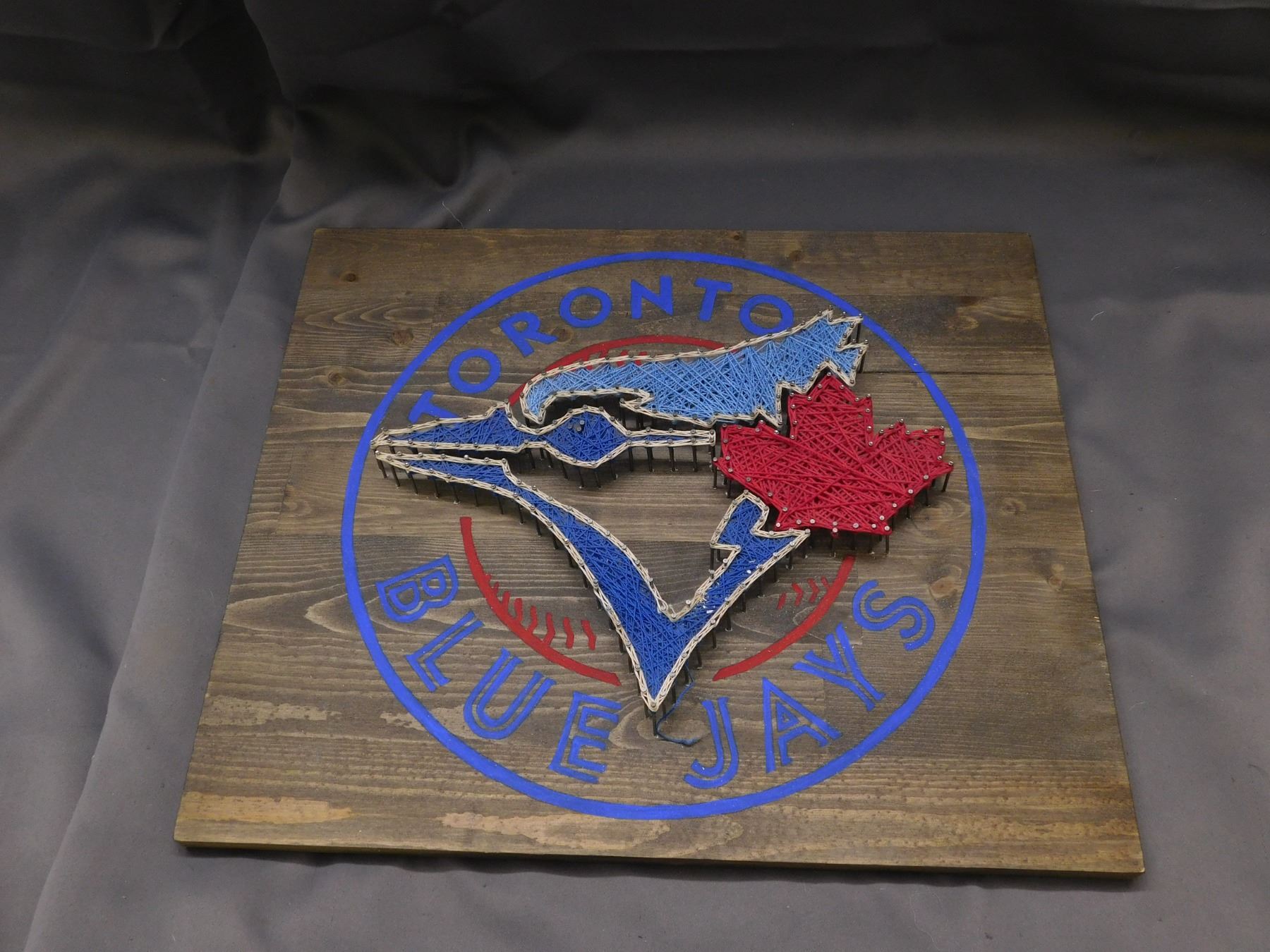 Toronto Blue Jays Wooden String Art
