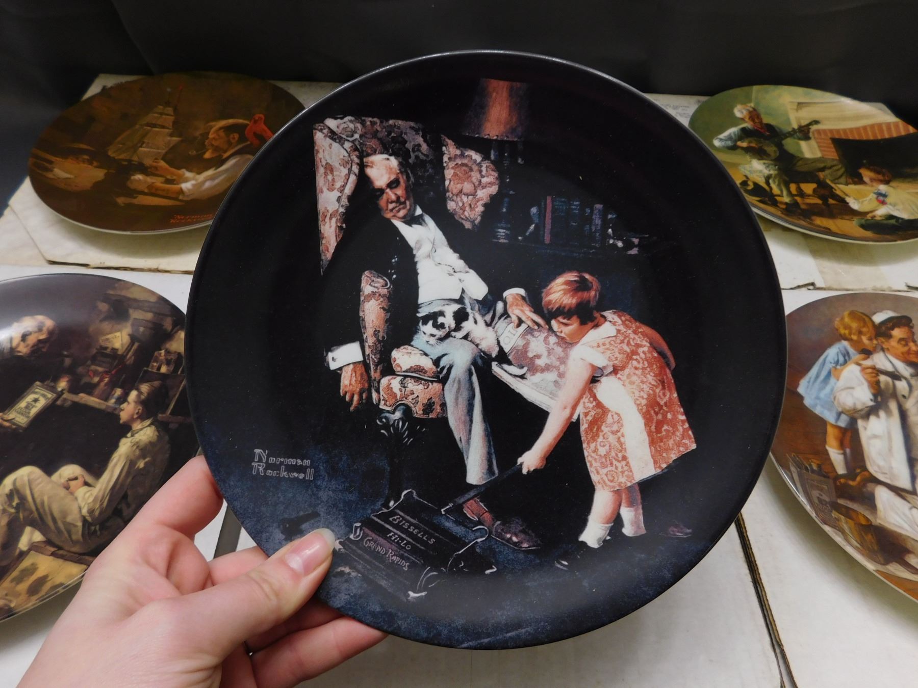 Norman Rockwell's Heritage Limited Edition 19pc Set of Collectible ...