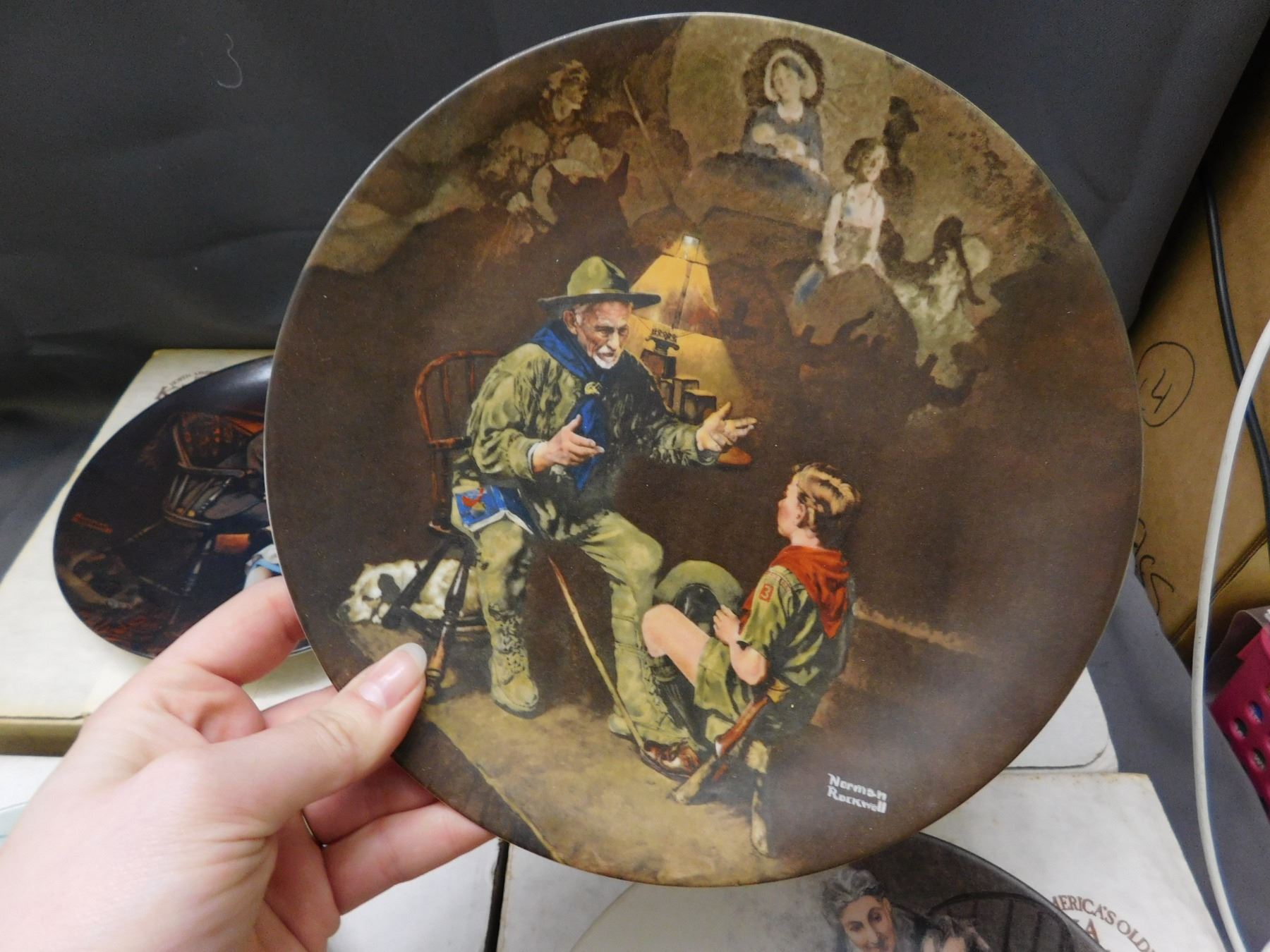 Norman Rockwell's Heritage Limited Edition 19pc Set of Collectible ...