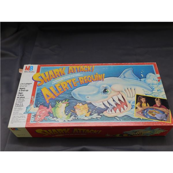 Milton Bradley Shark Attack Vintage Board Game