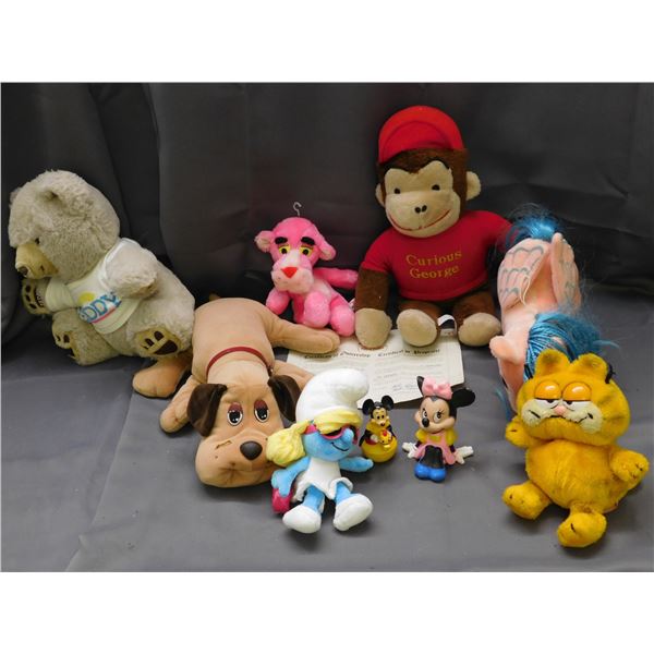 Box of Assorted Vintage 80s Plushies, My Little Pony, Pound Puppies ...