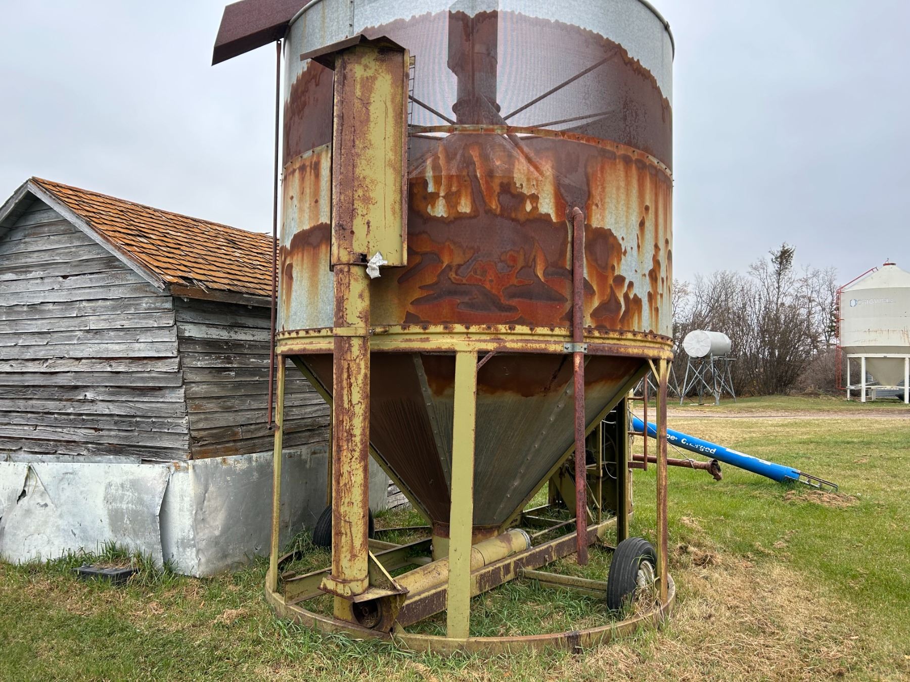 Grain Chief Model 450 Batch Dryer, 540 PTO, Propane, Transport Wheels ...