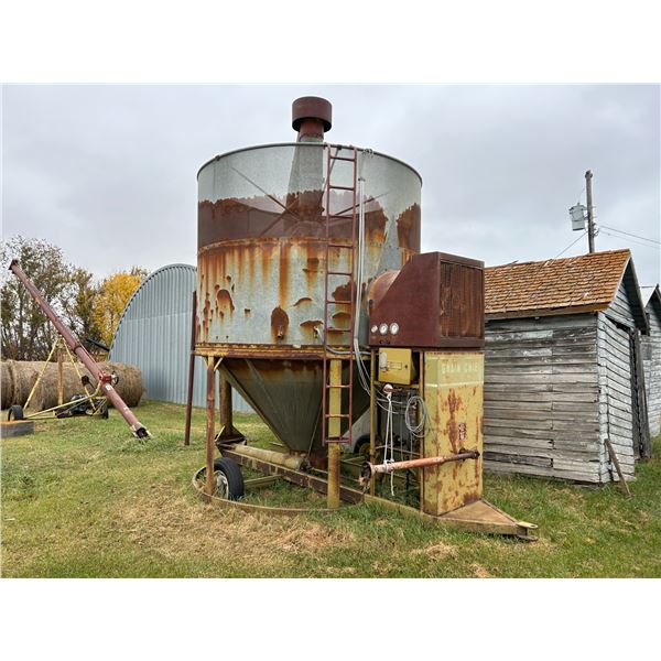 Grain Chief Model 450 Batch Dryer, 540 PTO, Propane, Transport Wheels ...