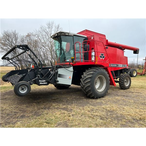 2002 Massey 8780XP Combine, 2 spd rotor, SN. 8780-HL87106, 2243 Engine ...