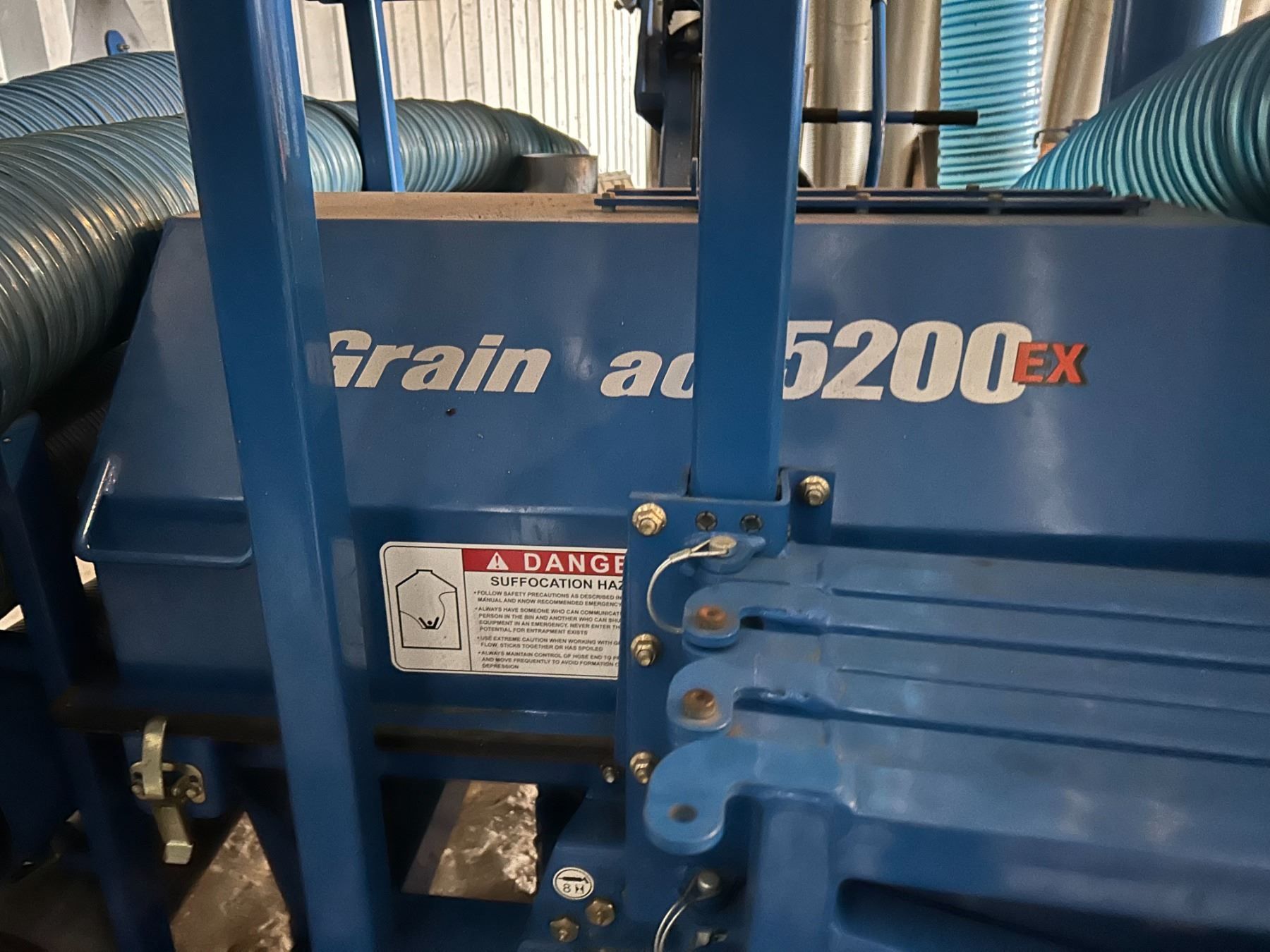 2011 Brandt 5200EX Grain Vac., 540 PTO, Only 128.7 Hrs, SN. 99631, Orig ...