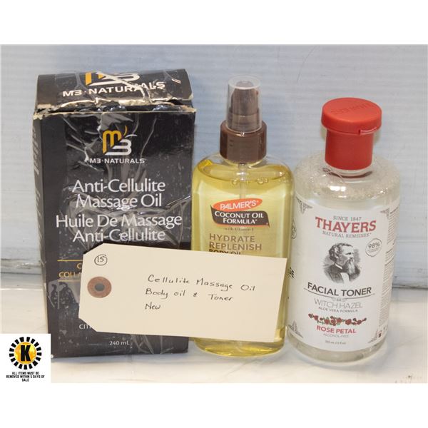 NEW BODY OILS, CELLULITE OIL NEW BODY OILS, CELLULITE OIL