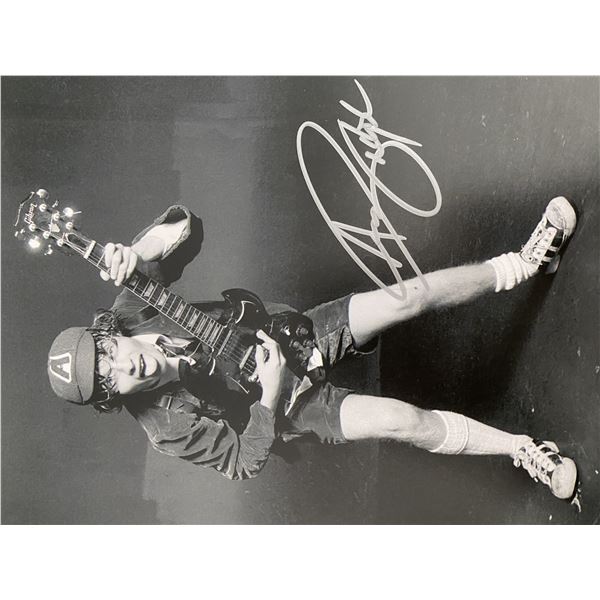 AC/DC Angus Young signed photo