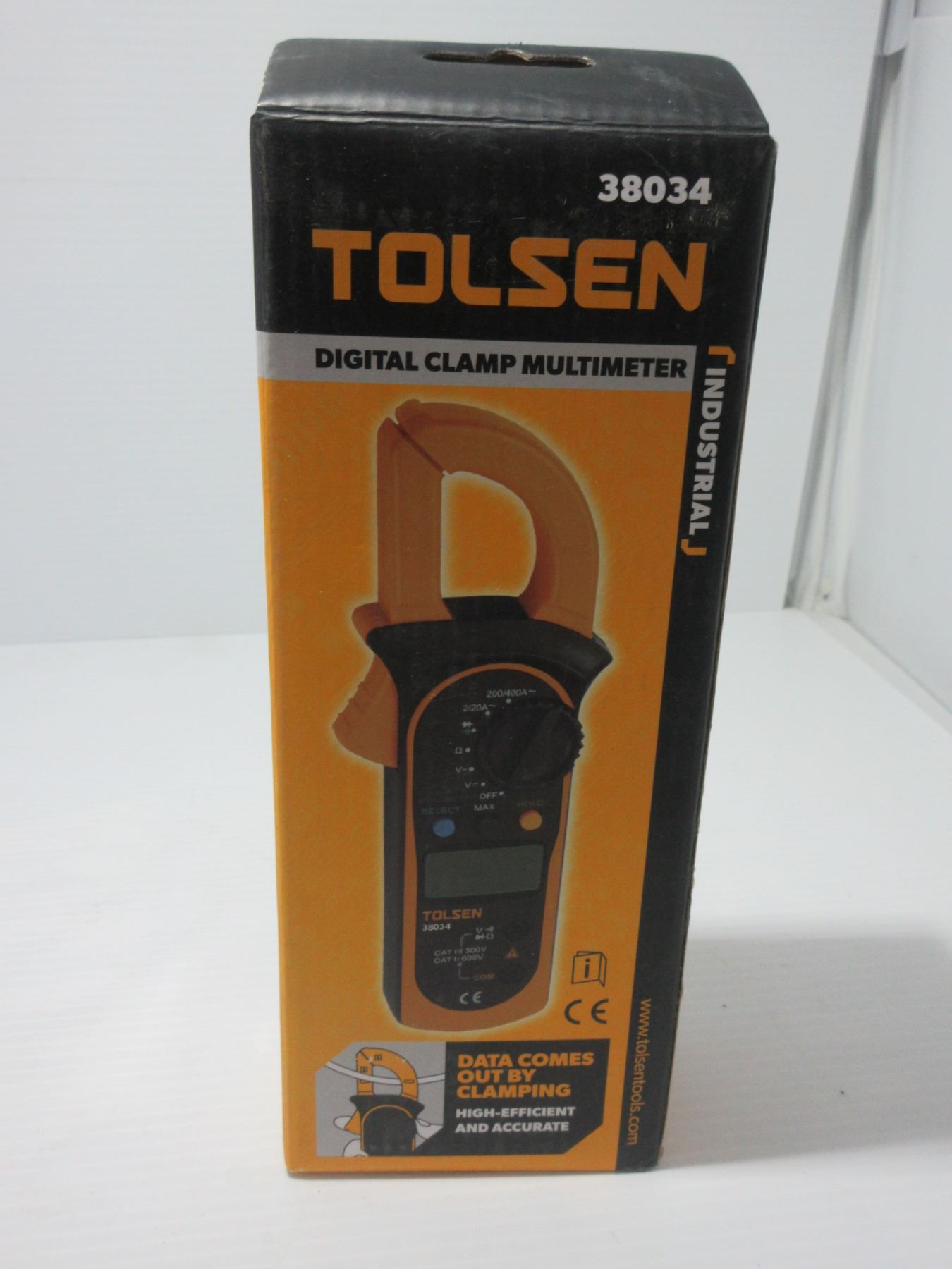 NEW: TOLSEN DIGITAL CLAMP MULTIMETER