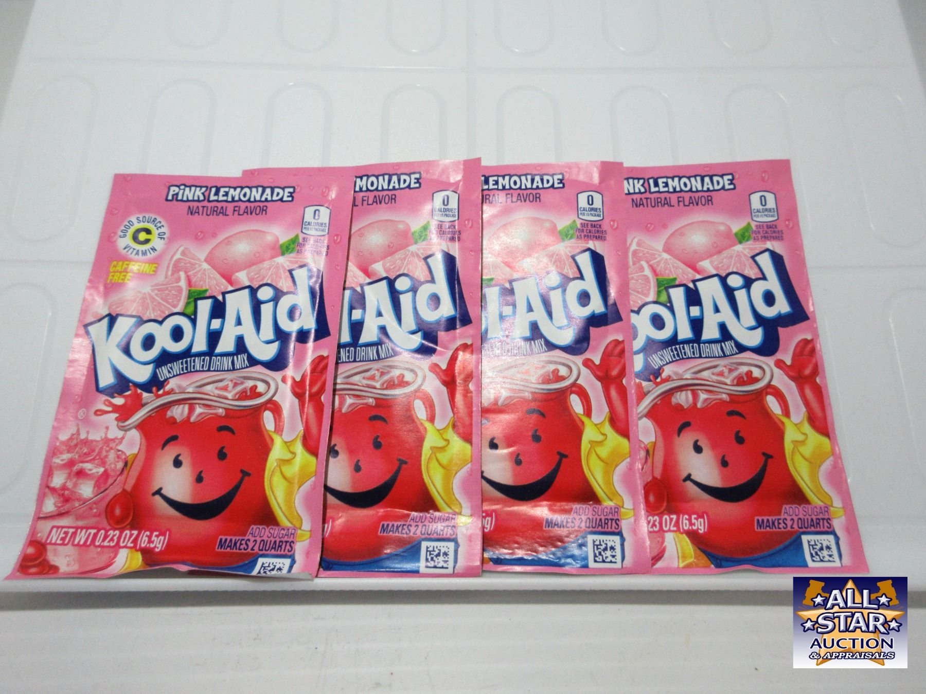 PINK LEMONADE KOOL-AID - 4 PACKAGES