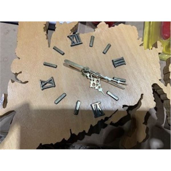 SEIZURE: NEWFOUNDLAND WOOD CLOCK