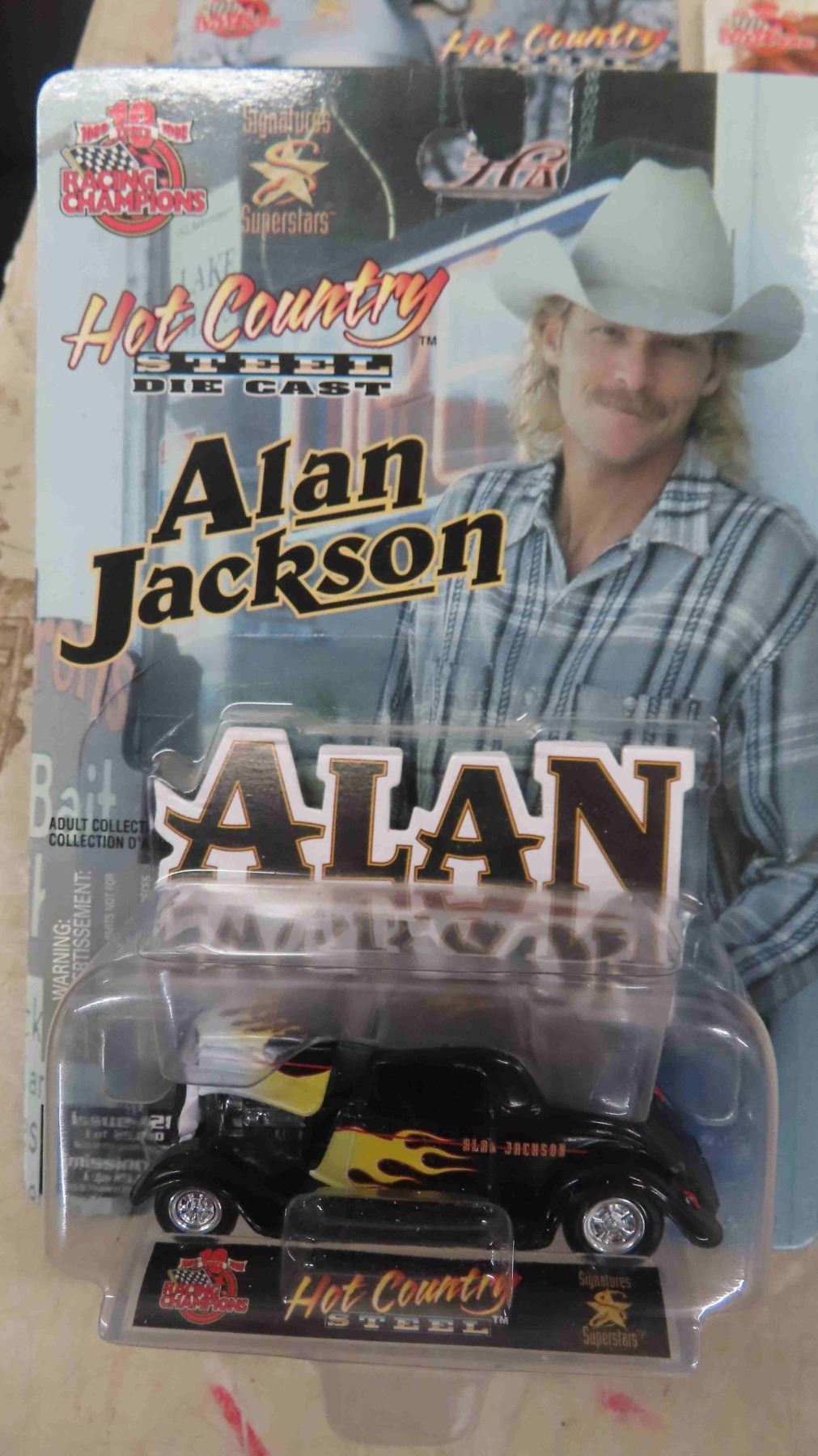4 Hot Country Steel Diecast Car Collection Alan Jackson Hank