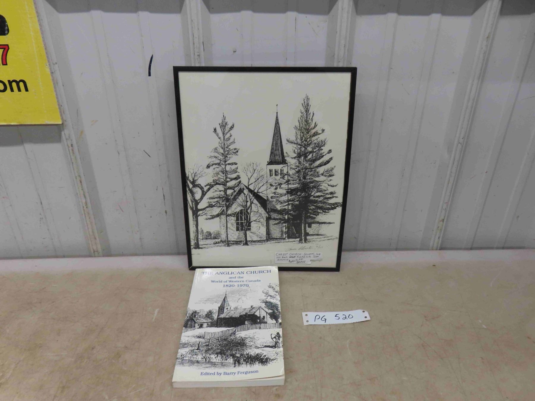 Signed Numbered Print 90/200 ' Christ Church' Selkirk, MB & ' The ... Signed Numbered Print 90/200 ' Christ Church' Selkirk, MB & ' The ...