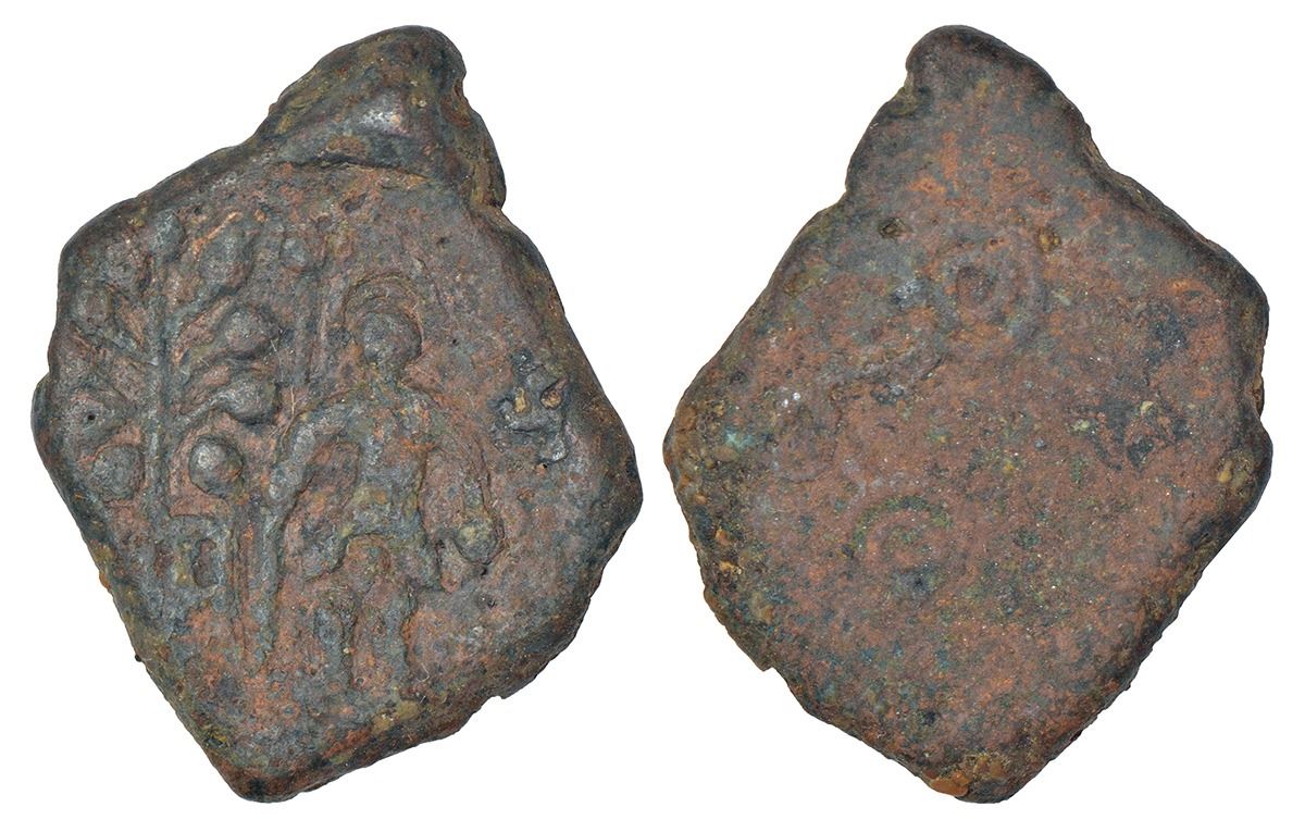 Ancient India: Ancient Western Malwa - post-Mauryan uninscribed die ...