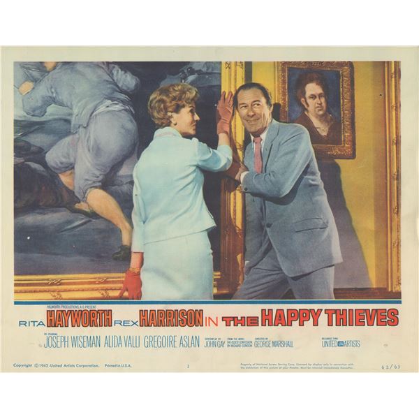 The Happy Thieves set of 8 original lobby cards