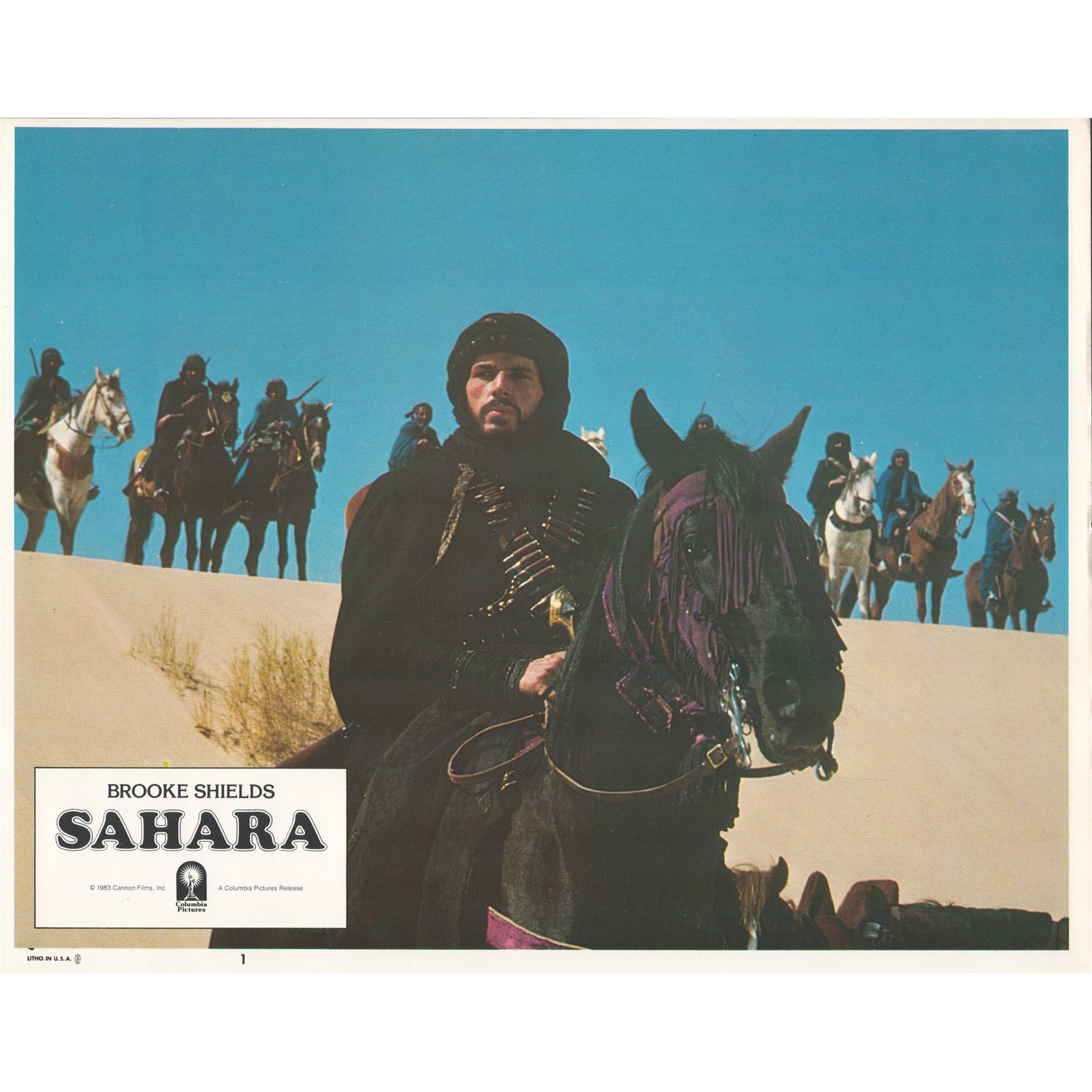 Sahara set of 8 original lobby cards