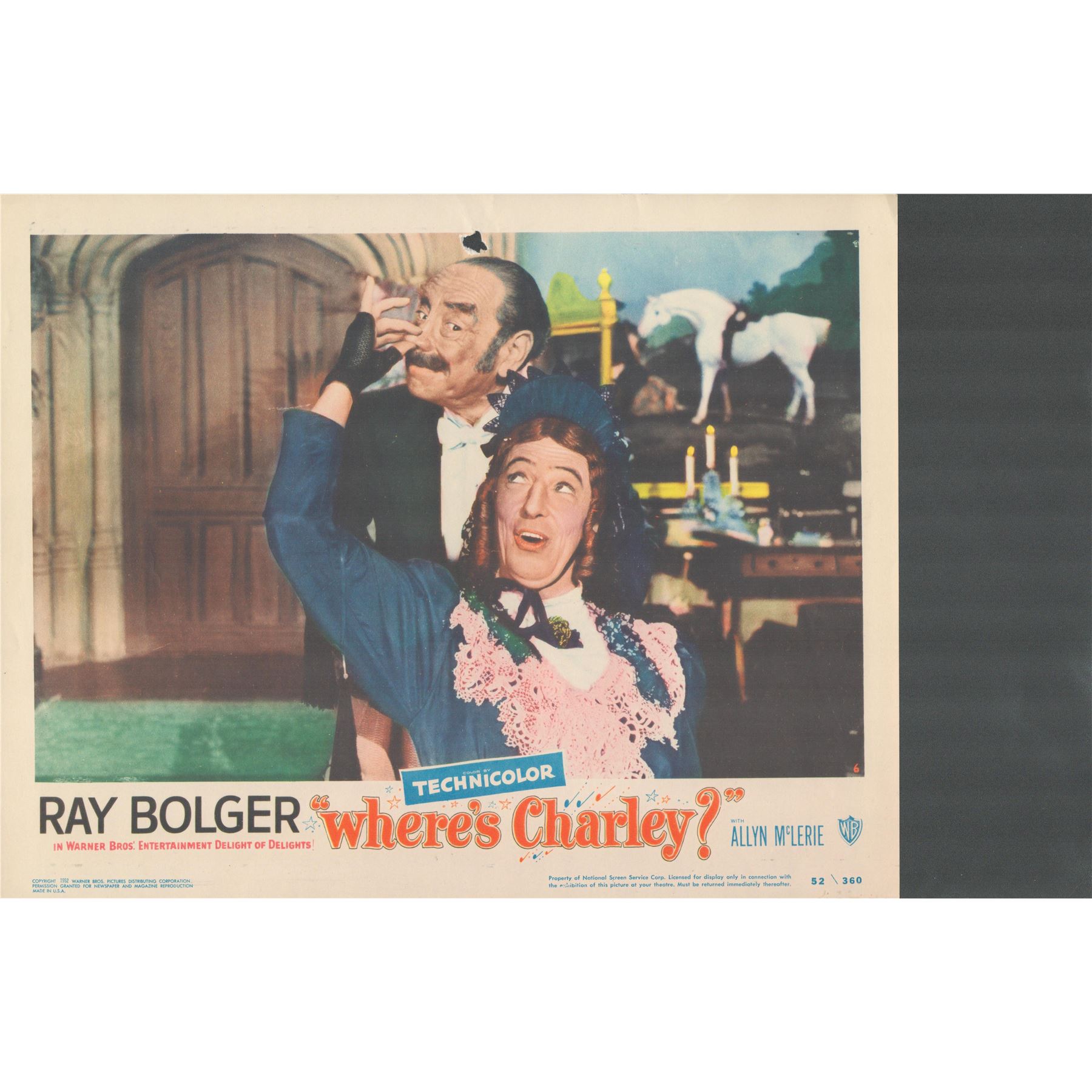 Where's Charley? set of 8 original lobby cards