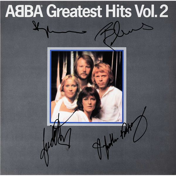 ABBA signed Greatest Hits Vol. 2