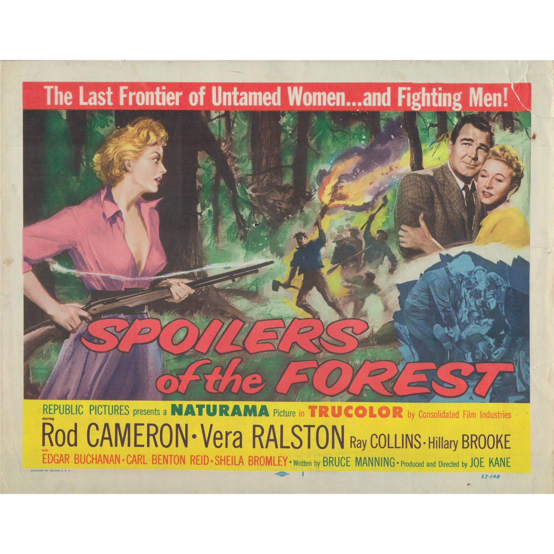 Spoilers of the Forest set of 8 original lobby cards