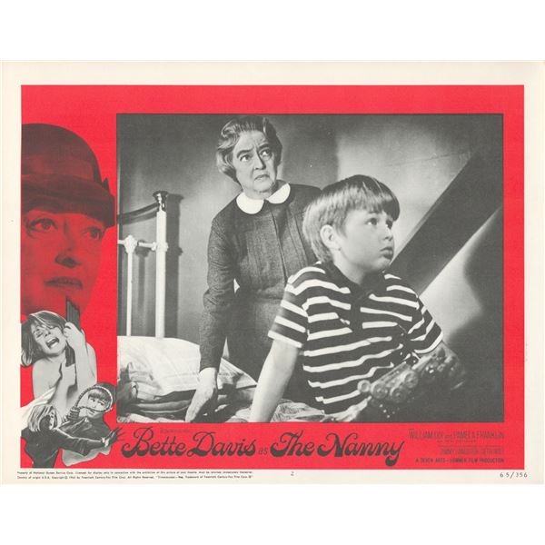 The Nanny set of 8 original lobby cards